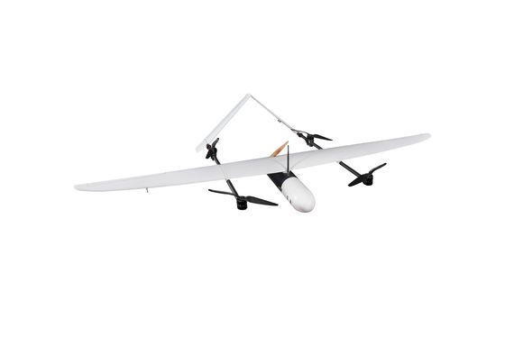 Dual Vertical Tail long range vtol uav Unmanned Aerial Vehicle With ...