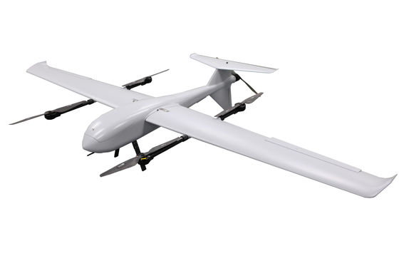 Dual Vertical Tail long range vtol uav Unmanned Aerial Vehicle With ...