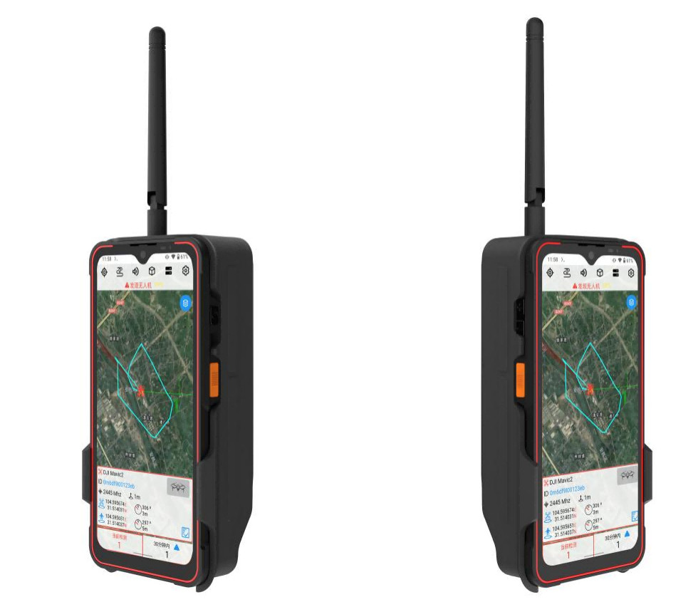 Hs102a-Pd-D Uav Portable Drone Detection Equipments Early Warning ...