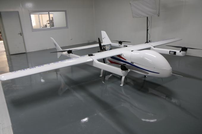Dual Vertical Tail long range vtol uav Unmanned Aerial Vehicle With ...