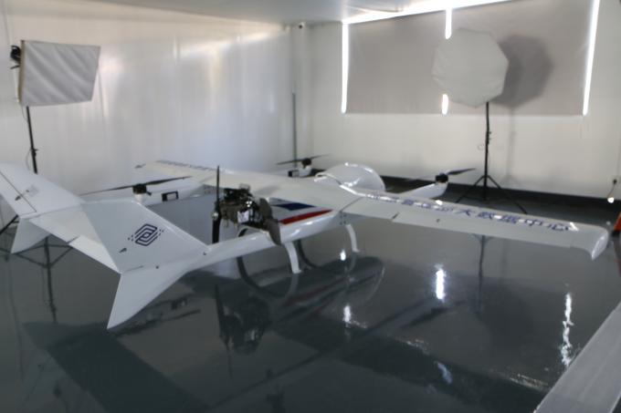 Dual Vertical Tail long range vtol uav Unmanned Aerial Vehicle With ...