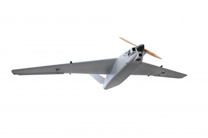 Medium Sized Fixed Wing Unmanned Aerial Vehicle Gasoline Powered Front ...