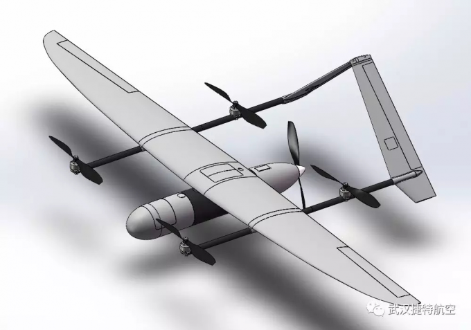 UAV VTOL Lightweight Electric Vertical Take Off And Landing Drone ...